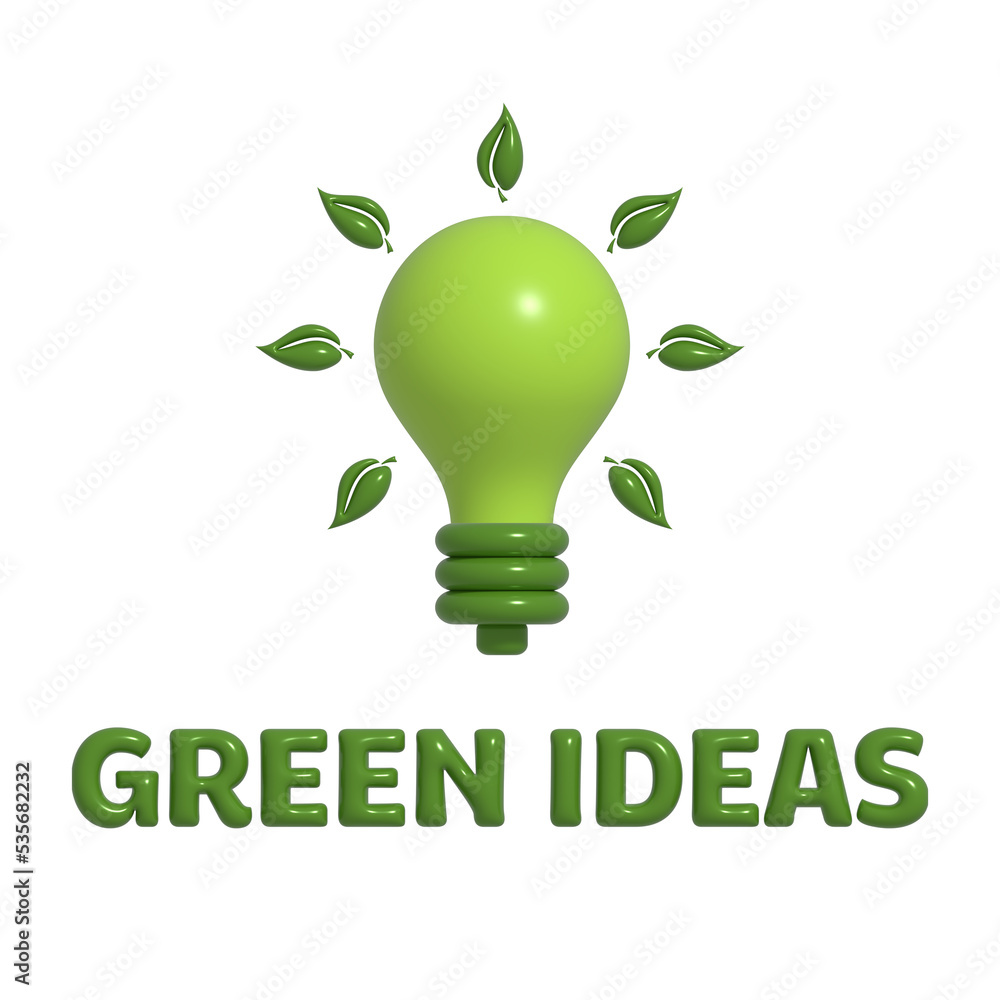 Green Ideas Concept Environmental Ideas Leaves Around A Green Light green-ideas-concept-environmental-ideas-leaves-around-a-green-light