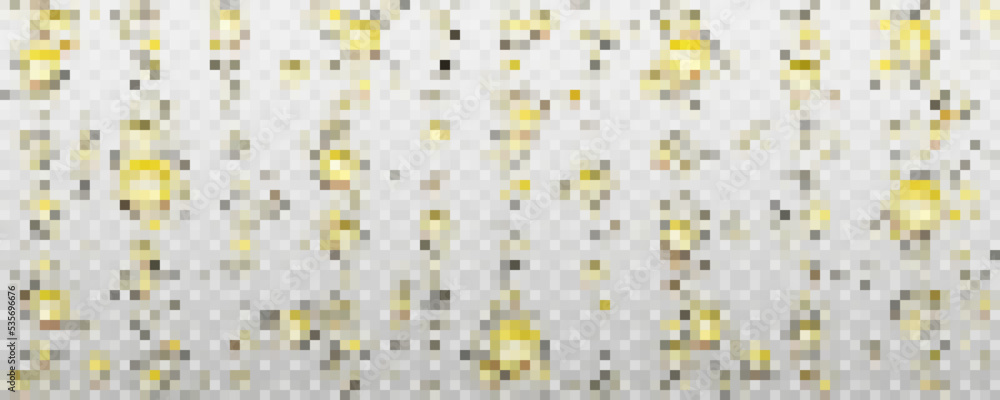 Yellow fizz air bubbles, champagne, soda drink or mineral water ...