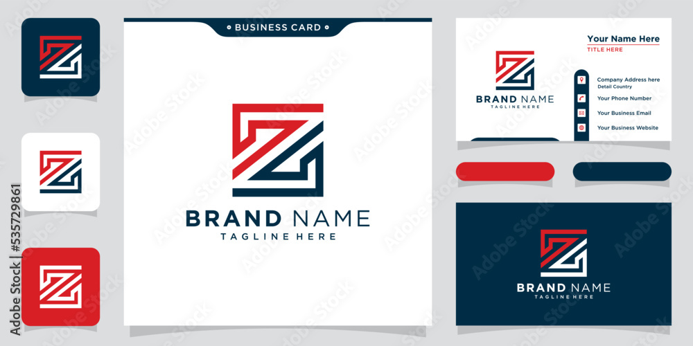 Initial Letter Z Logo Design vector Template. Creative Z Logo Design ...
