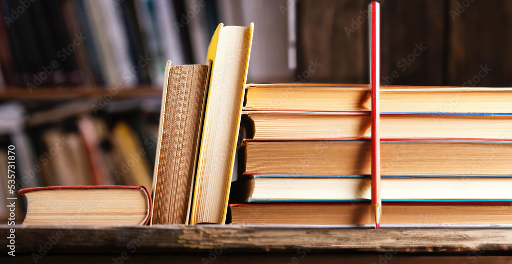 book texture background, front view Stock Photo | Adobe Stock