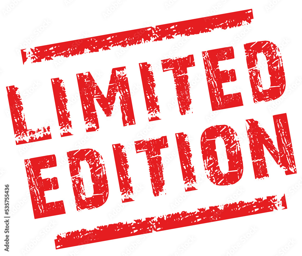 Stempel LIMITED EDITION Stock Illustration | Adobe Stock