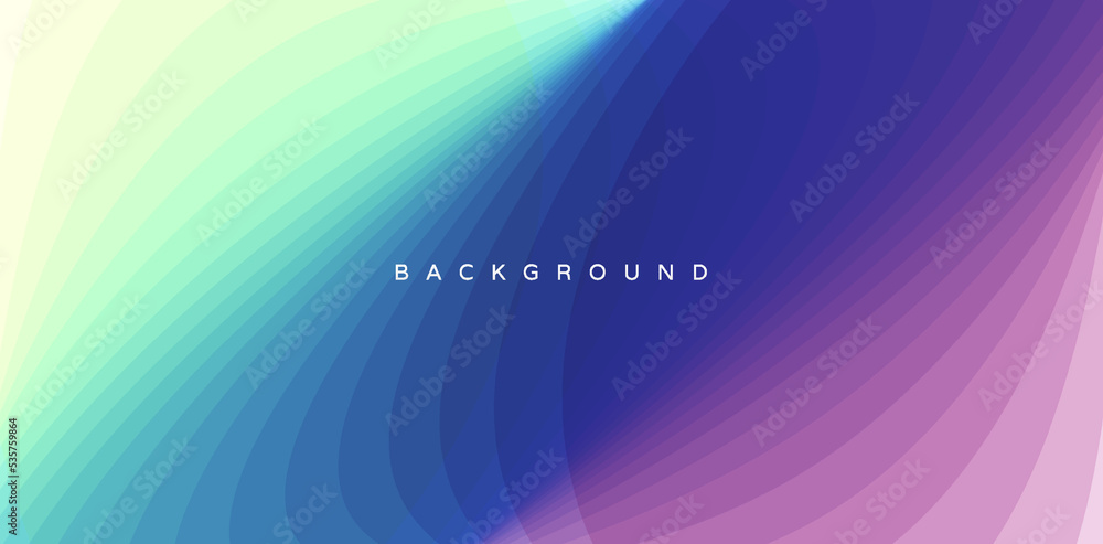 Abstract wavy background with dynamic effect. Modern screen design for ...