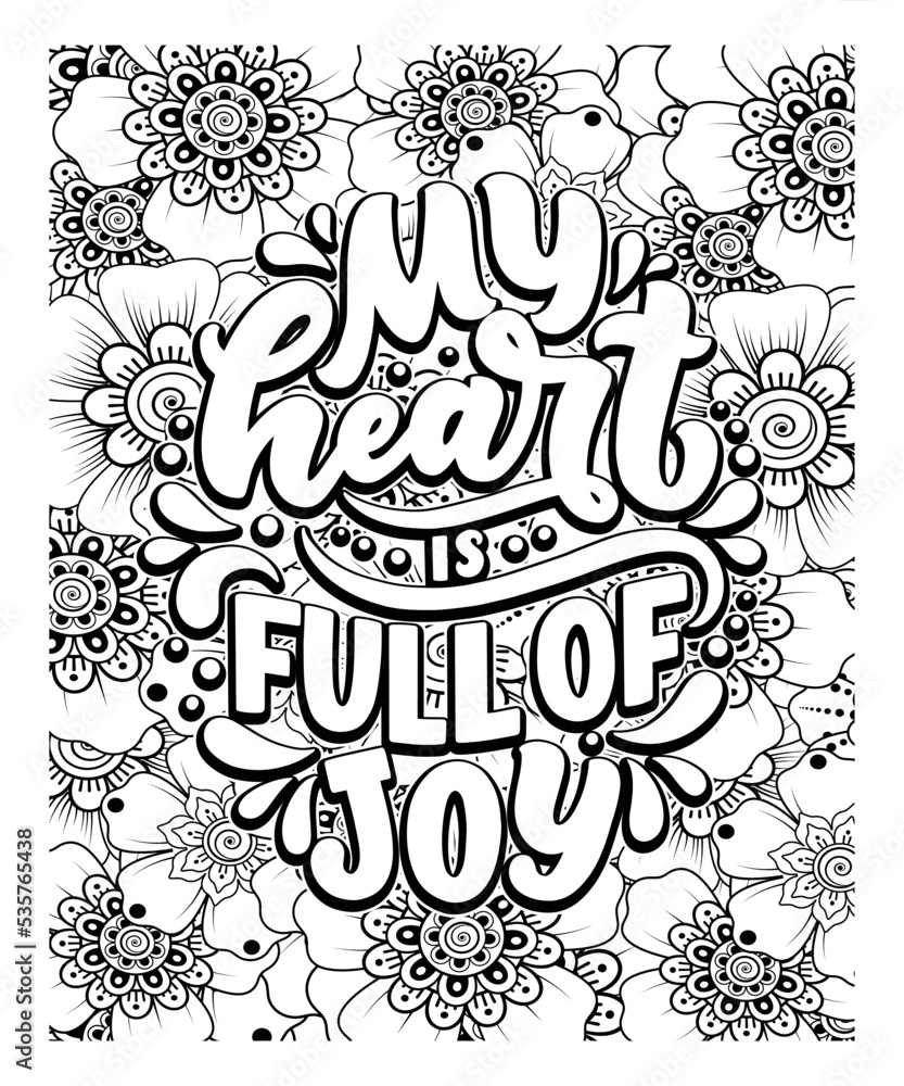 motivational quotes coloring pages design .inspirational words coloring ...