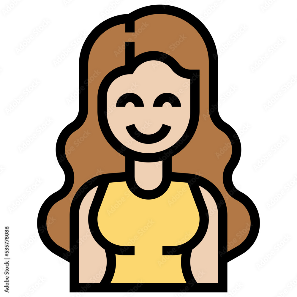 aunt icon vector de Stock | Adobe Stock