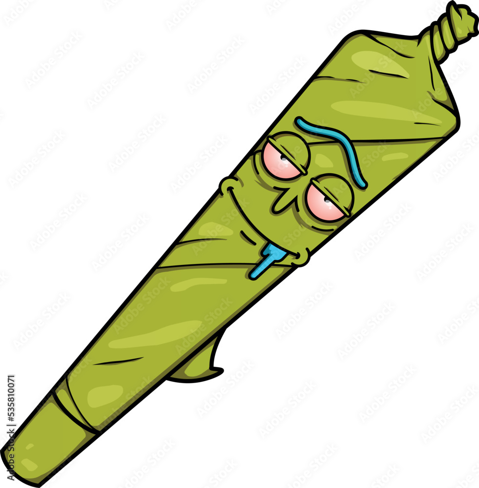 Graffiti Characters Weed