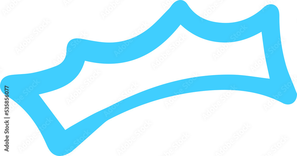 Japanese Manga comic style line elements for character emotion ...