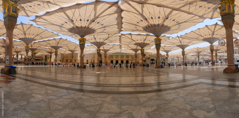 Al Masjid an Nabawi Medina Grand Mosque Stock Photo | Adobe Stock