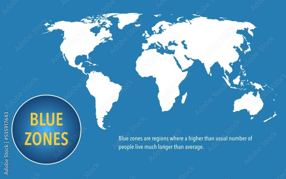 Blue zones of longevity where people live longer than the rest of the ...