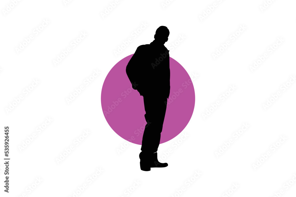 Vector Silhouete Dance Stock Vector | Adobe Stock