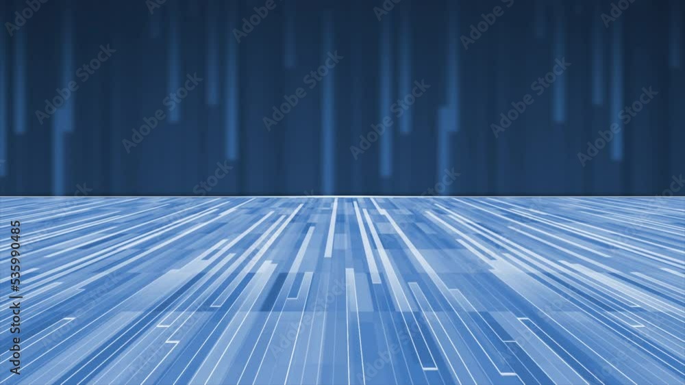 Digital motion abstract background, pixel block design, animation ...