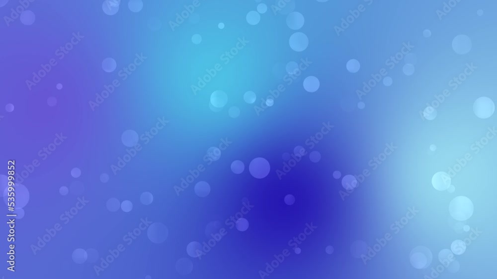 Neon nazar, sora blue, iris and deep daijin blue bokeh gradient ...