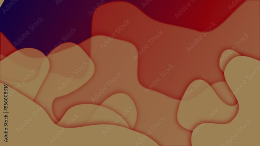 Animated maroon color 3d waving element inside fluid background Stock ...