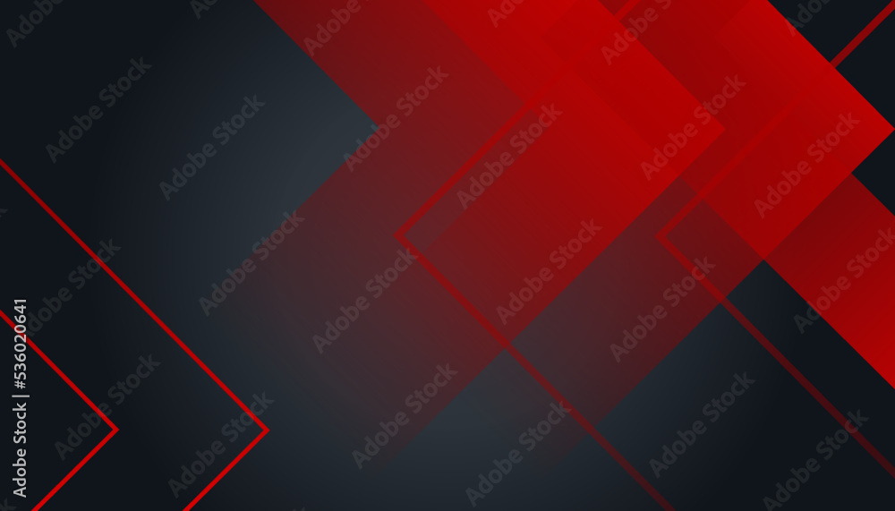 Modern red and black abstract background with business corporate and ...
