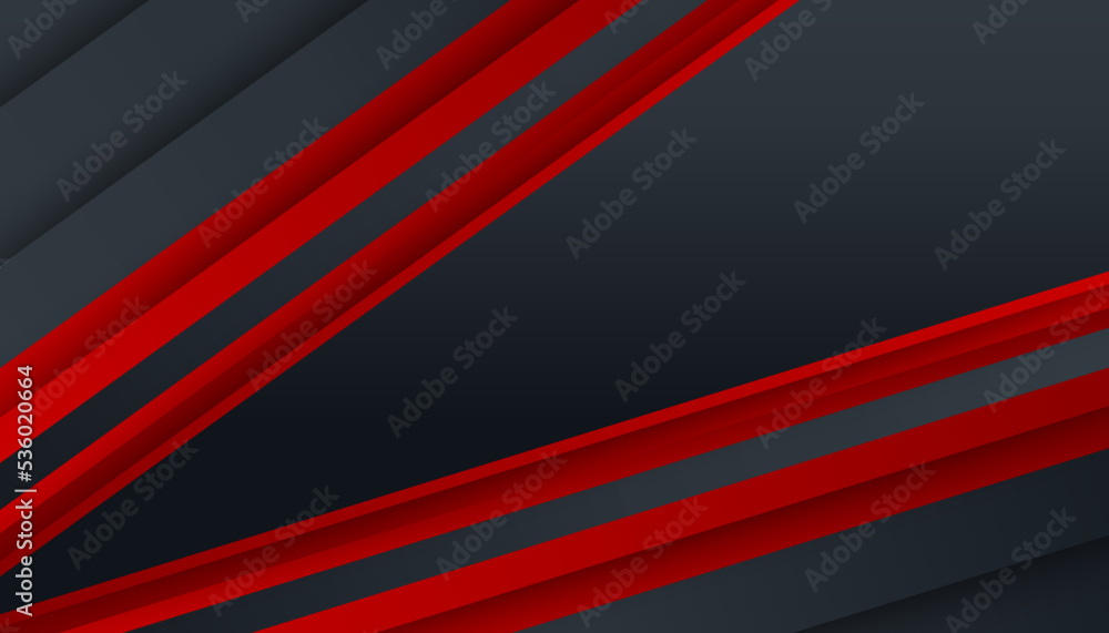 Modern red and black abstract background with business corporate and ...