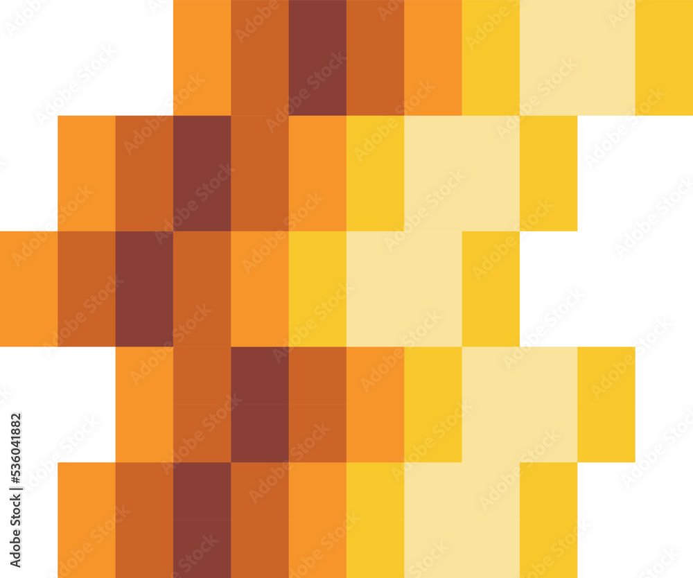 Pixel art golden coin retro video game. Vector illustration. Stock ...