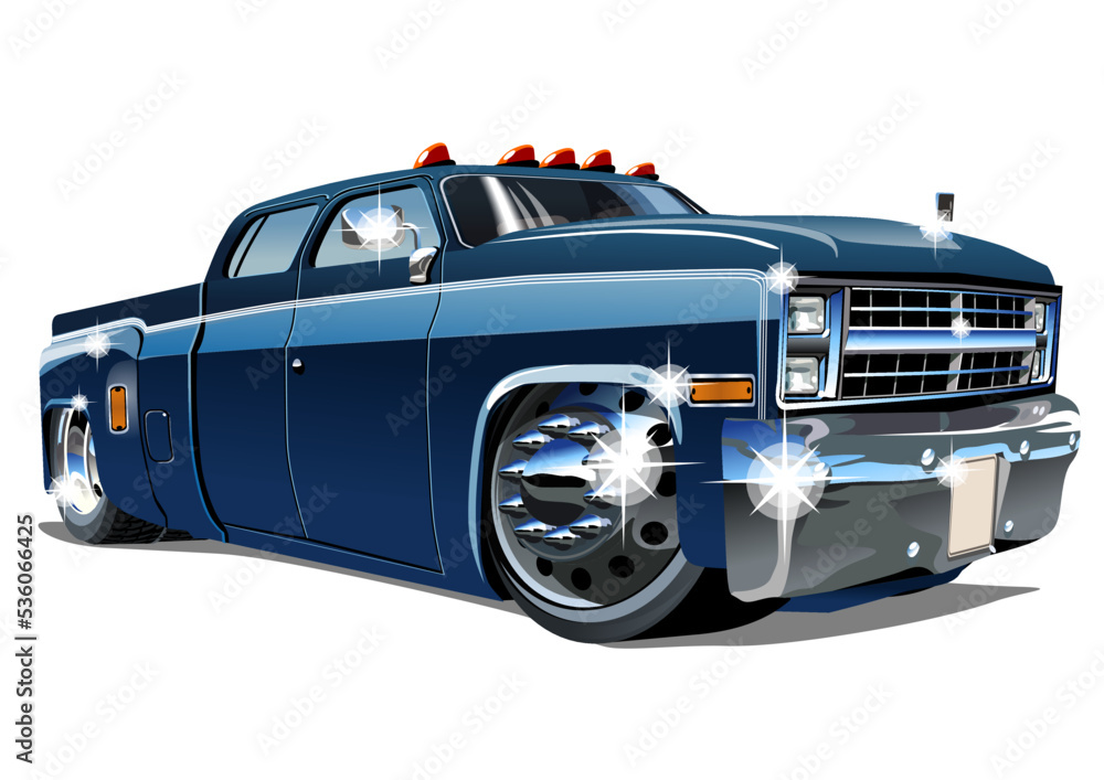 Cartoon lowrider Stock Vector | Adobe Stock