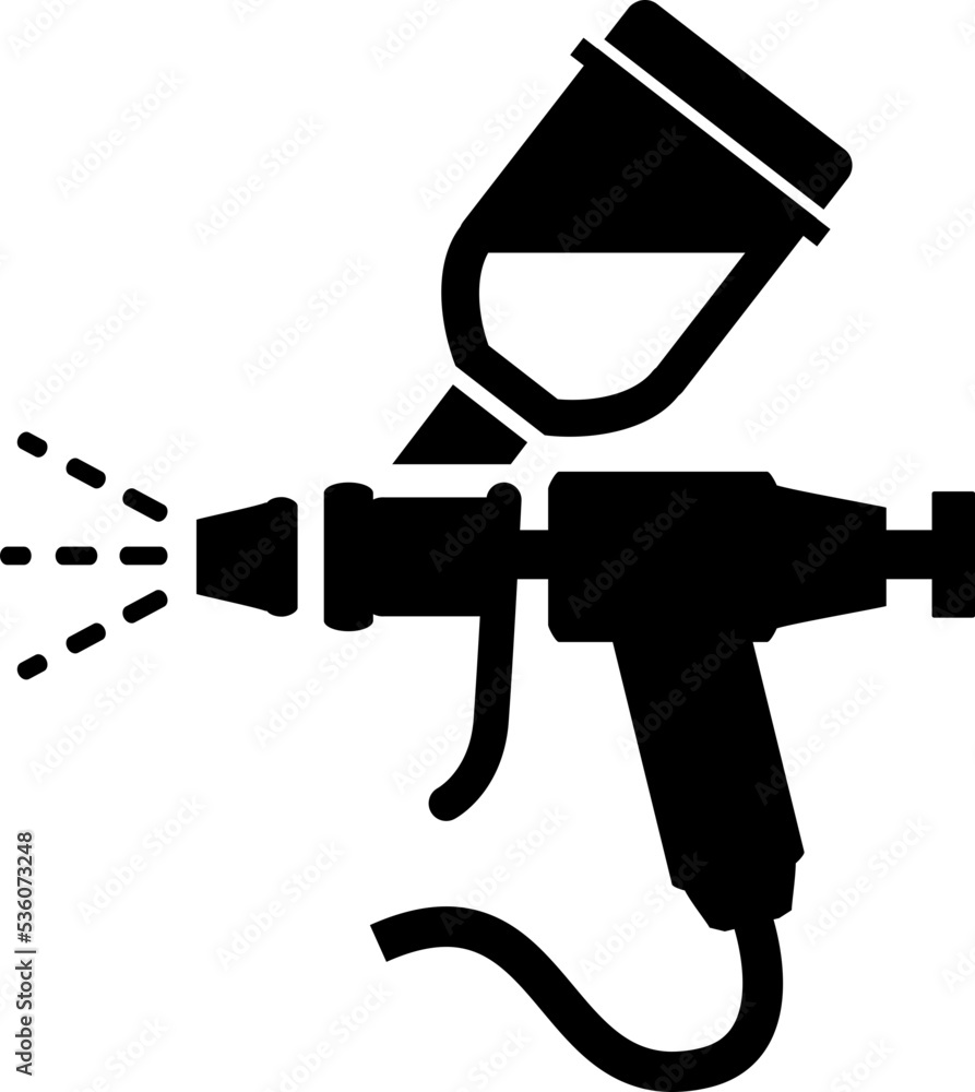 airbrush icons Stock Vector | Adobe Stock