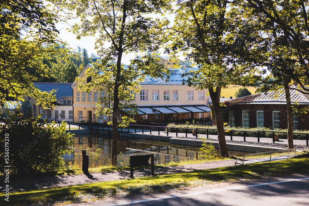 Fiskars, Finland, a village, the town of Raseborg, in western Uusimaa ...