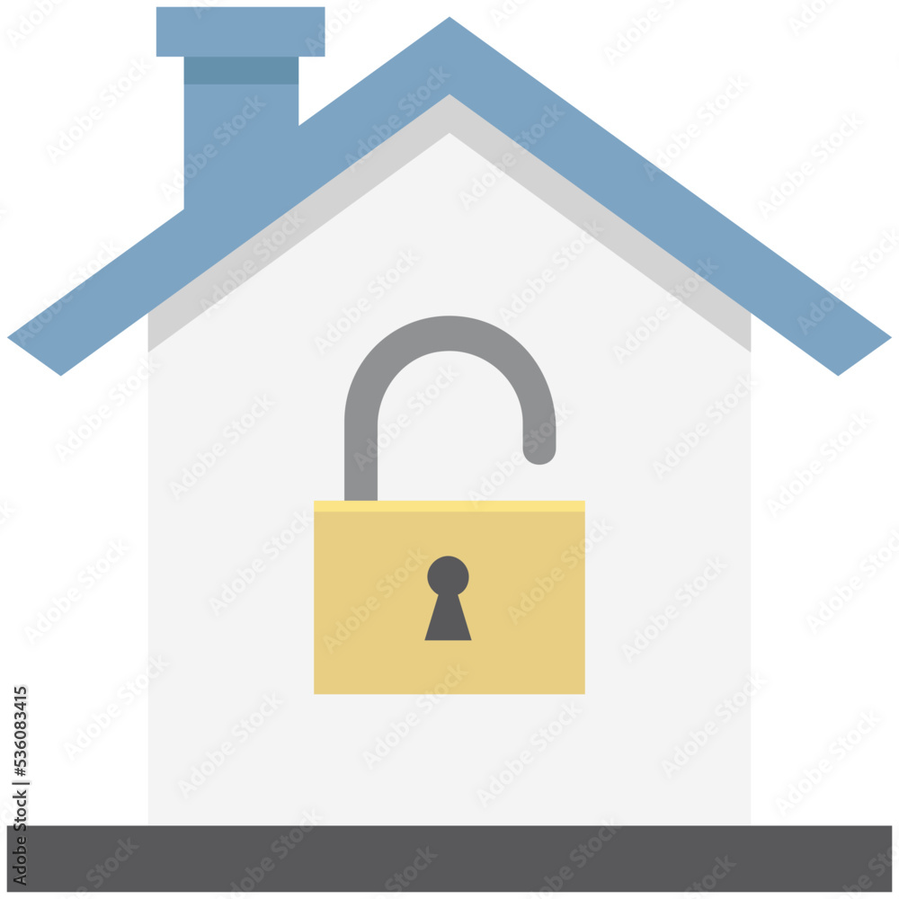 House Security color vector illustration icons that can be easily ...