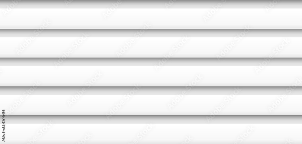 Realistic white siding, seamless pattern. Vector floor grooved design ...