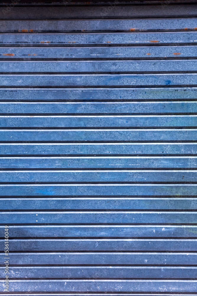 Grunge metal garage door texture background Stock Photo | Adobe Stock