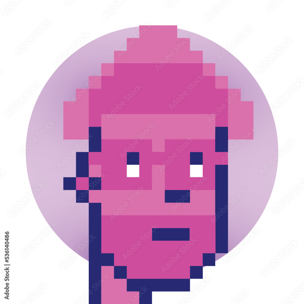 Male character in pixel art style Stock Vector | Adobe Stock