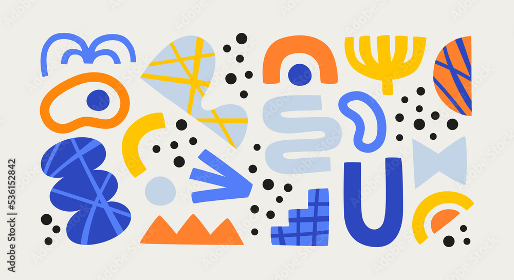 Random Collage Drawing