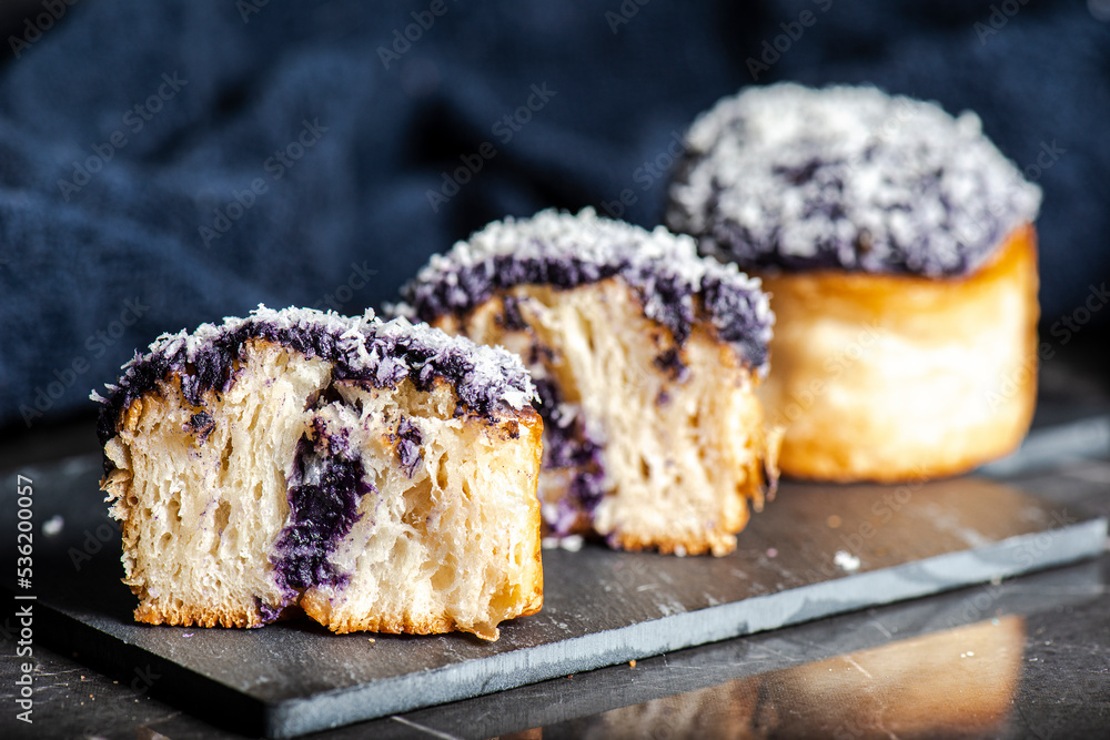 A cruffin is a hybrid of a croissant and a muffin. The pastry is made ...