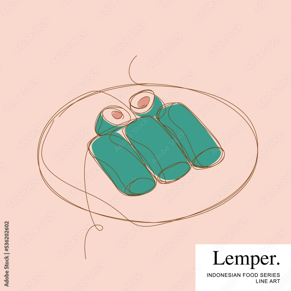 Tradisional food called lemper contain rice cake with chicken inside ...