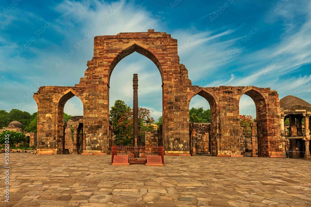 Qutub Complex- Qutub Minar- Delhi Stock Photo | Adobe Stock