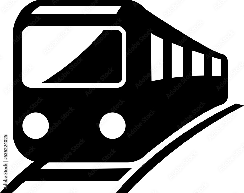 Train icon Stock Vector | Adobe Stock