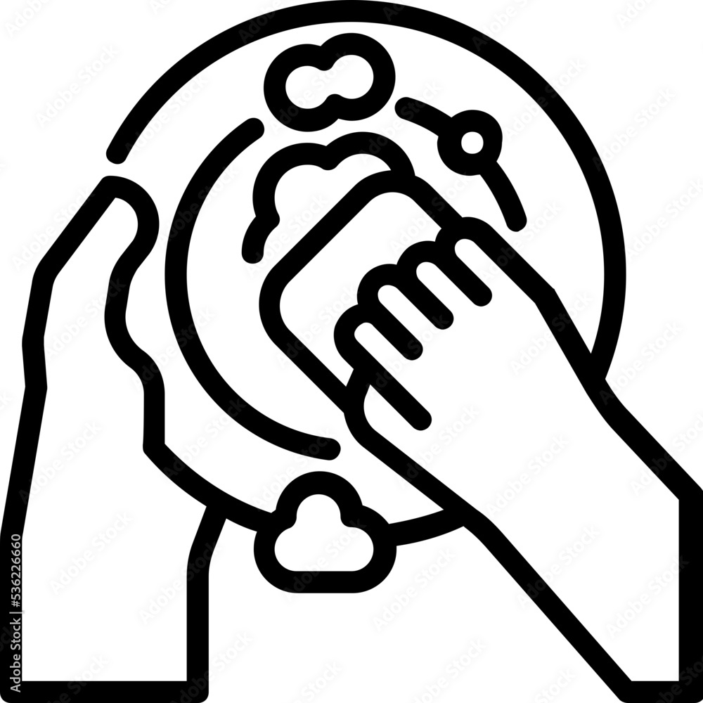 Washing Dishes Icon