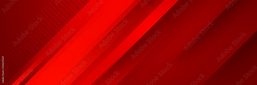 Vetor de Modern abstract gradient dark red banner background do Stock ...
