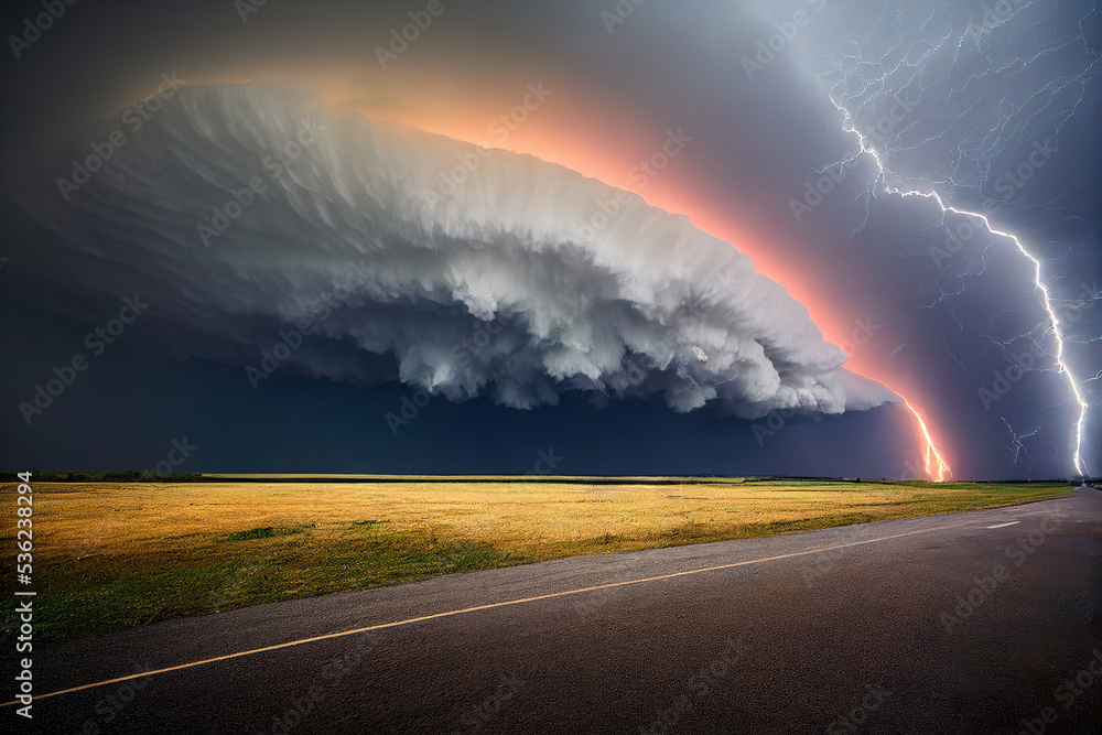 Supercell Thunderstorm Wallpaper