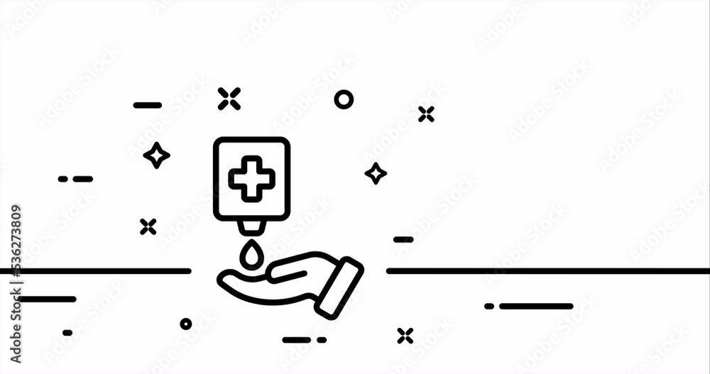 Personal hygiene. Water procedures, wash hands, shower, shield, hand ...