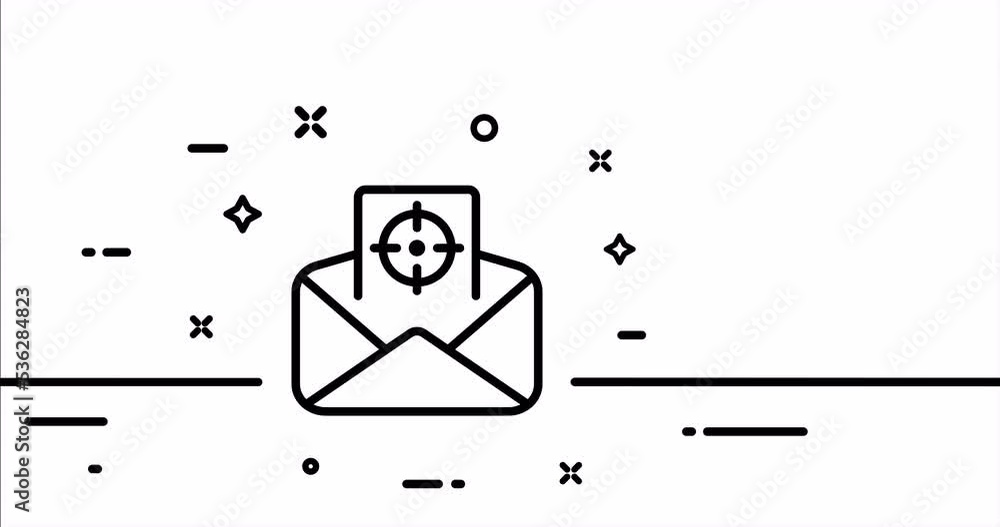 Mail with Sight. Aim, cursor, target audience, data analysis, targeting ...