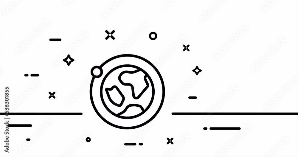 World. Globe, geography, orbit, axis, equator, earth, planet, portfolio ...