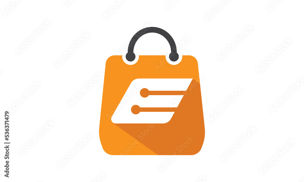 Ecommerce store logo Premium Ecommerce Logos Ecommerce Logo Vector ...