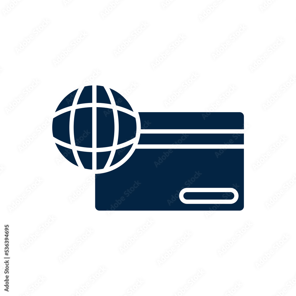 Credit Card scan line icon. Simple element illustration. Credit Card ...