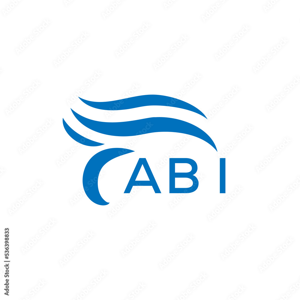 ABI letter logo. ABI Monogram logo design for entrepreneur and business. ABI Obest icon. Stock ...