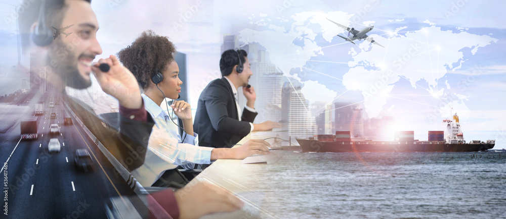 Successful business of logistics with logistic network distribution on ...