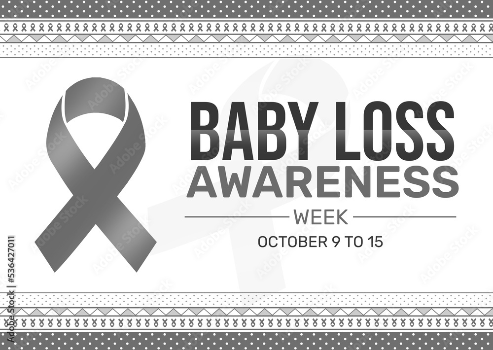 Baby Loss Awareness Week black and white background wallpaper with ...