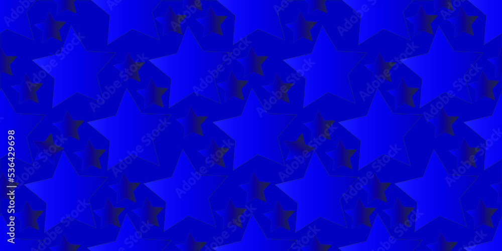 Dark blue abstract background with stars. Seamless pattern for ...