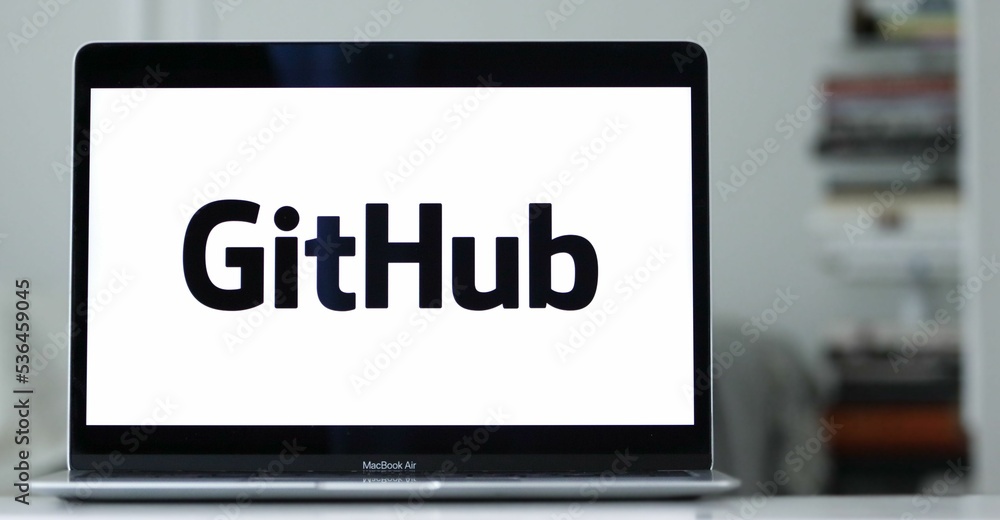 Logo of GitHub, a Microsoft-owned service that provides internet ...