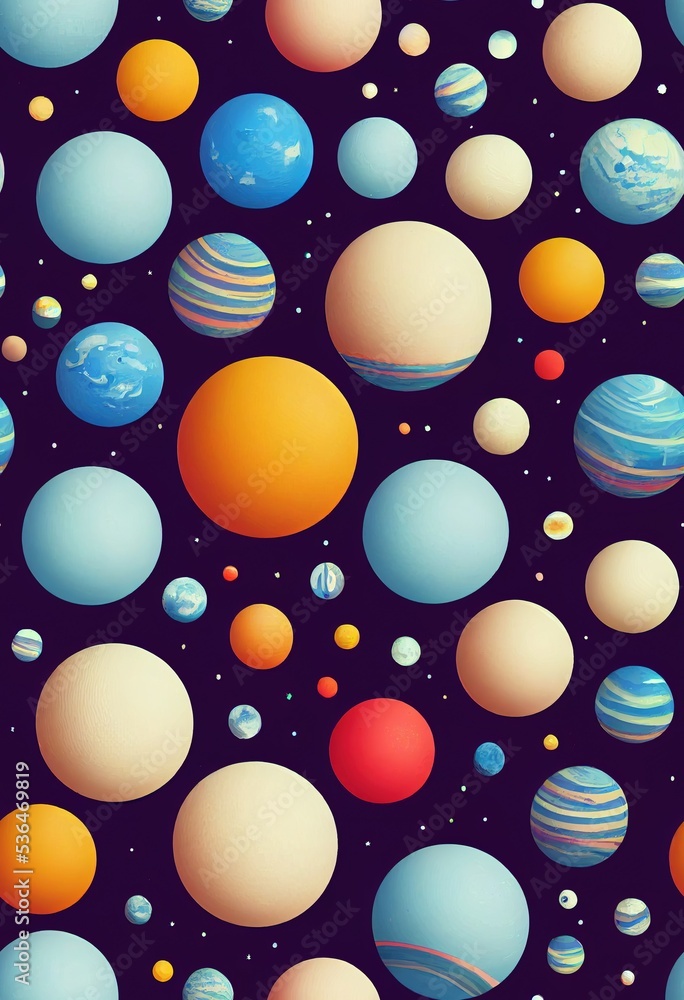 cartoon of planets world illustration vector colourfull kids children ...