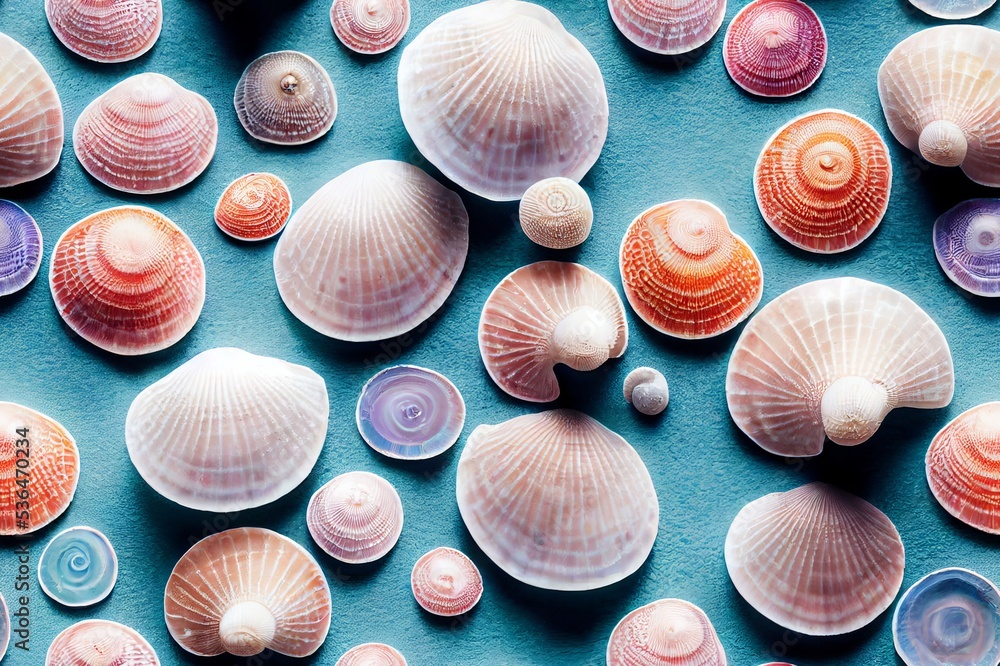 Sea Shells and Sand Seamless Texture Pattern Tiled Repeatable ...