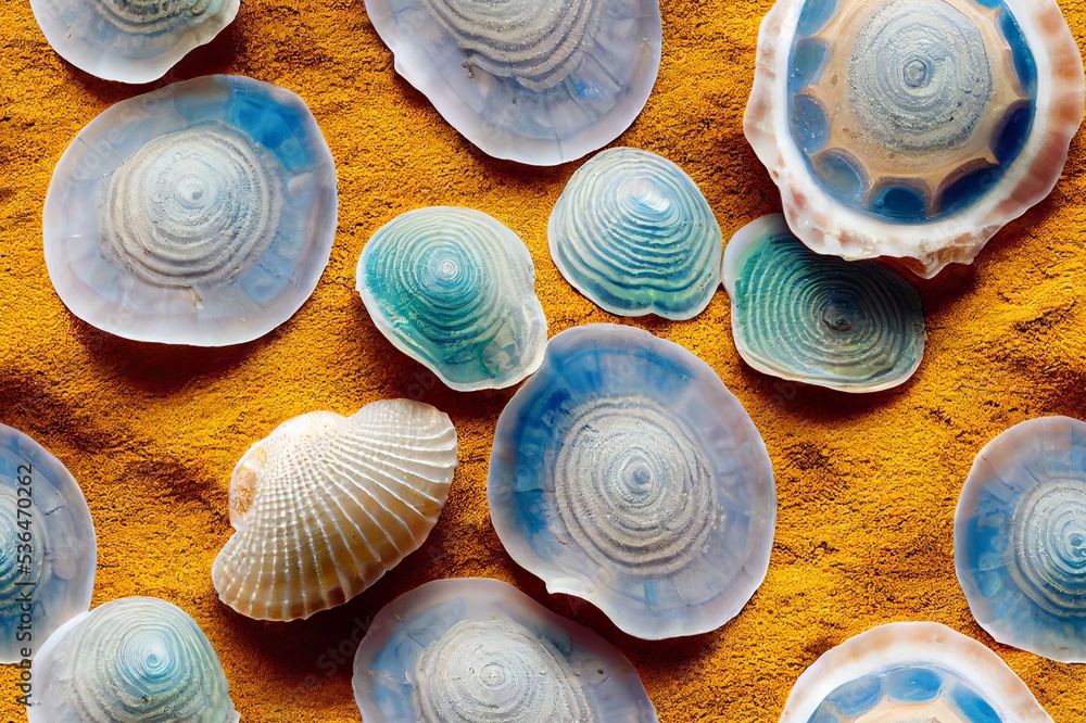 Sea Shells and Sand Seamless Texture Pattern Tiled Repeatable ...