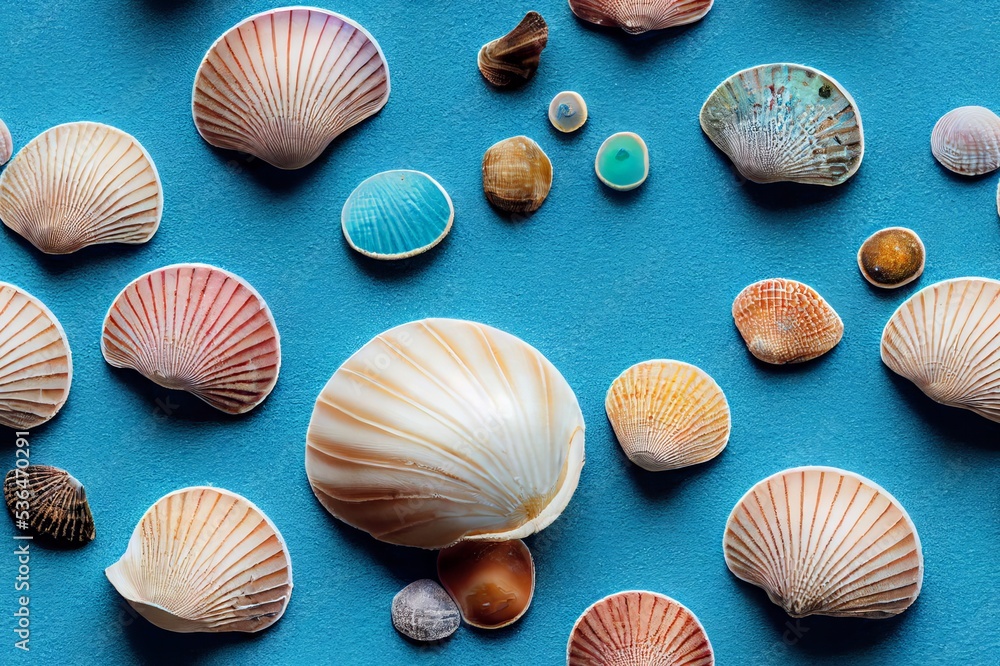 Sea Shells and Sand Seamless Texture Pattern Tiled Repeatable ...