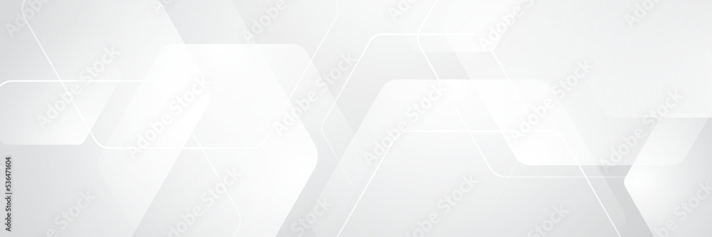 elegant abstract white banner background with shiny lines Stock Vector ...