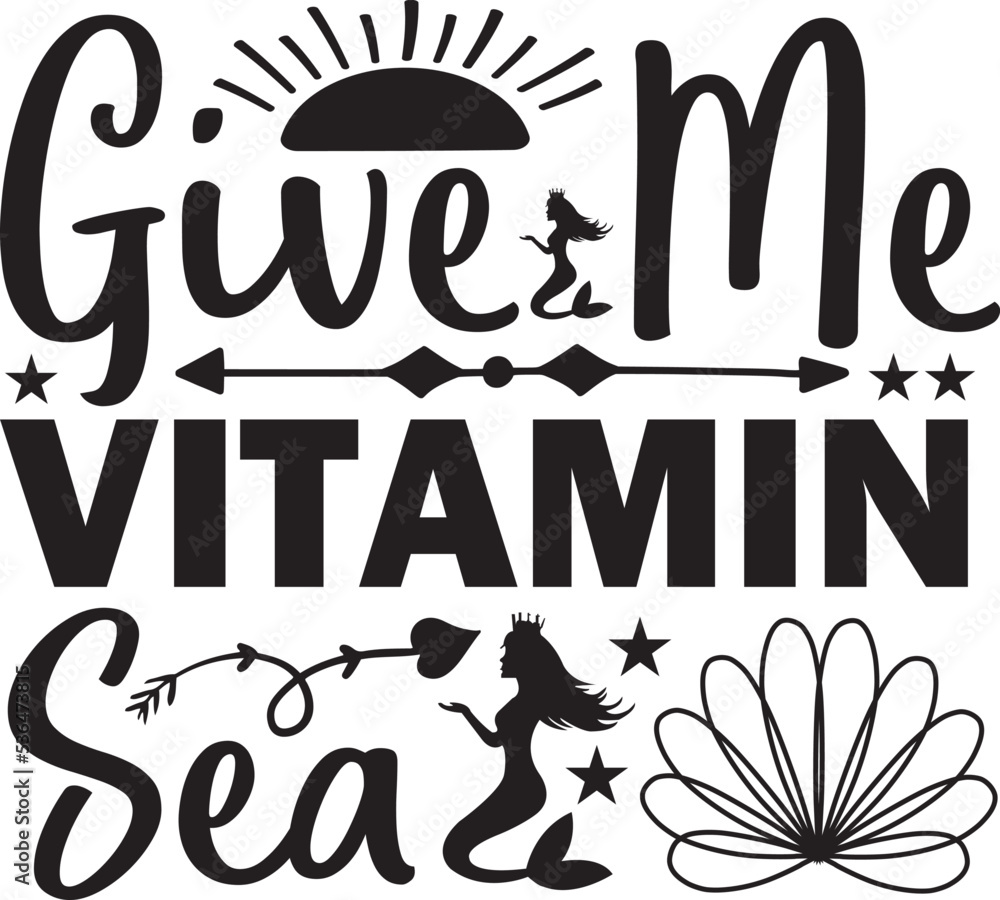 Mermaid SVG design mermaid, ocean, sea, beach, disney, cute, the little ...